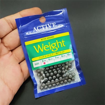 ACTIVE ハンドメイドルアー用ウェイト(5mm・6mm・7mm・8mm・10mm) | ルアーバンク公式ストア